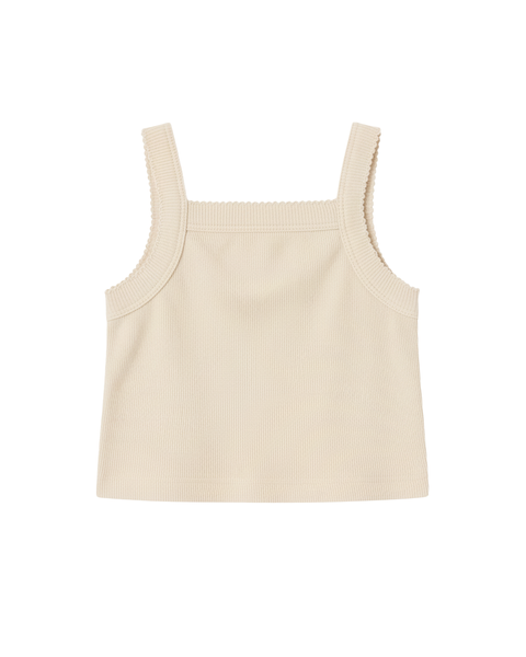 GIRLS CLASSIC SINGLET - NATURAL | SUMMER and STORM